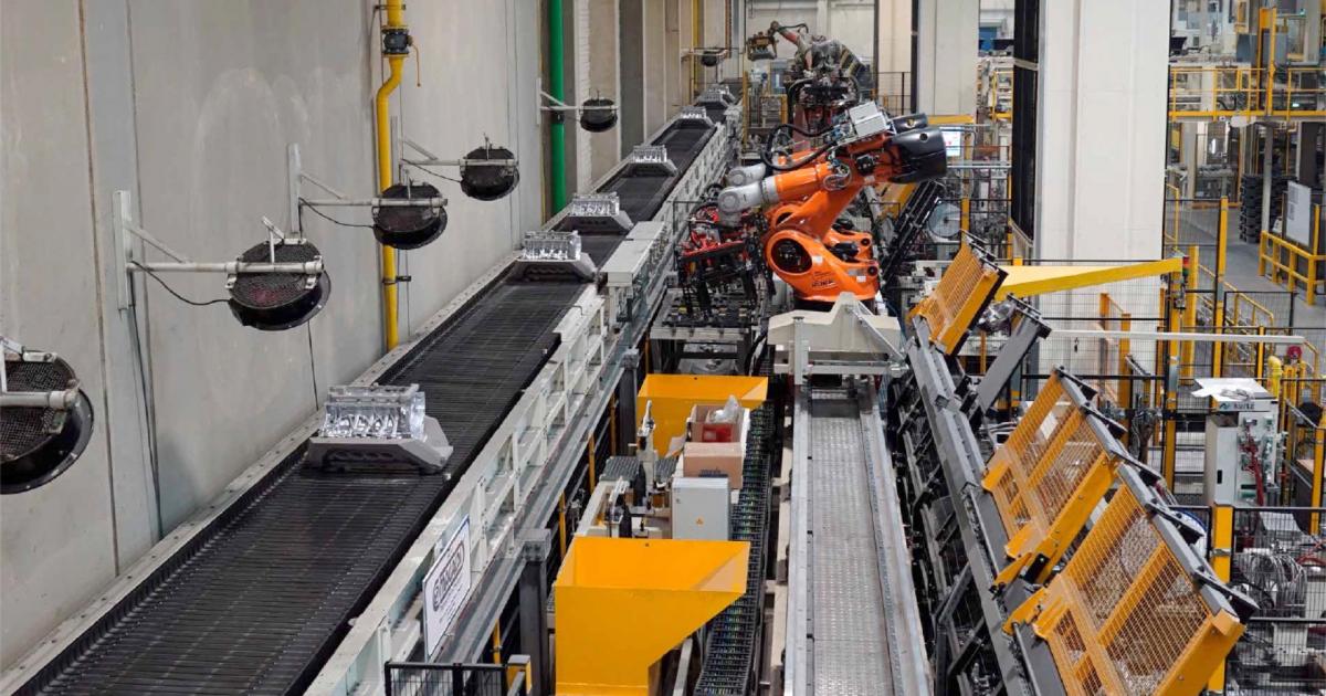 Aluminum casting conveyor | Magaldi