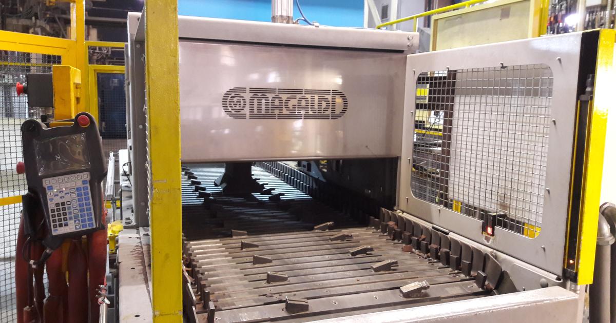 Air quenching conveyor | Magaldi