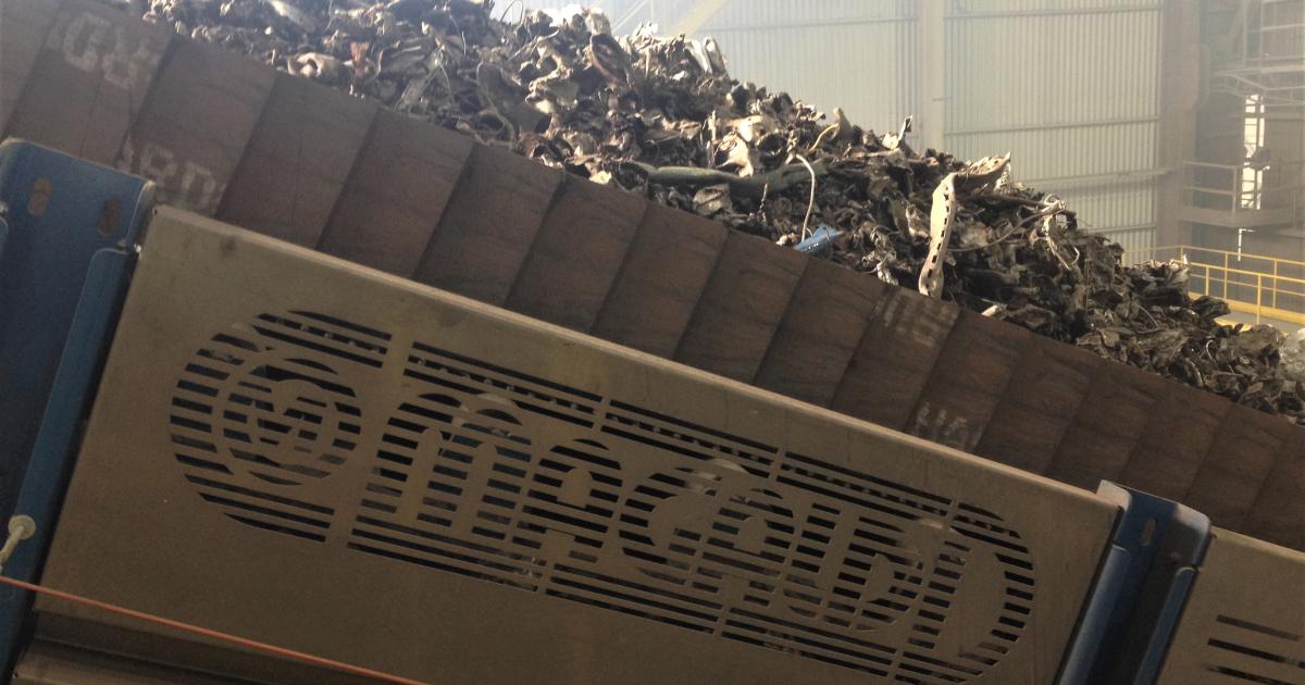 EAF scrap infeed conveyor systems | Magaldi