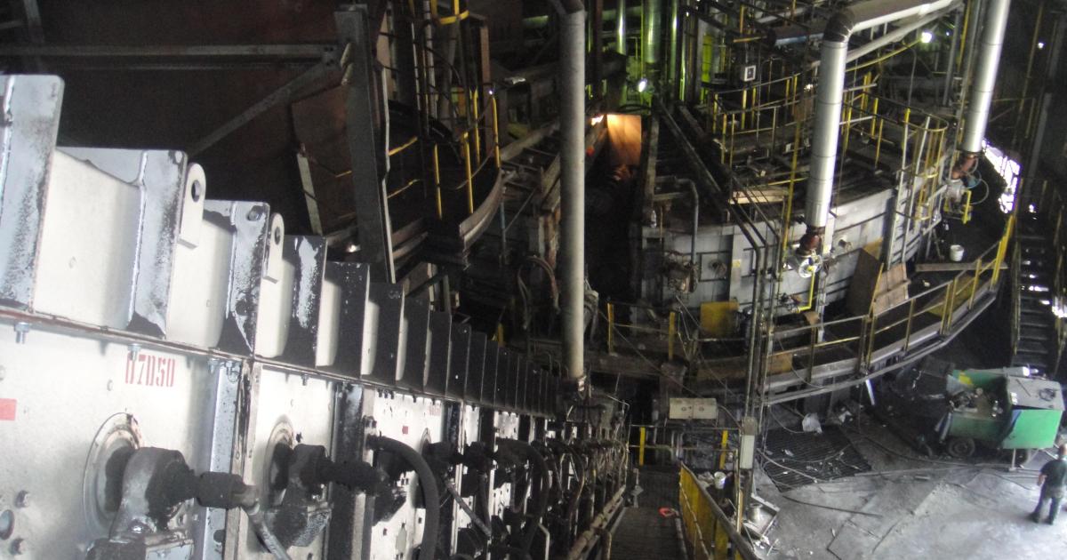 Hot Direct Reduced Iron (DRI) conveyor | Magaldi