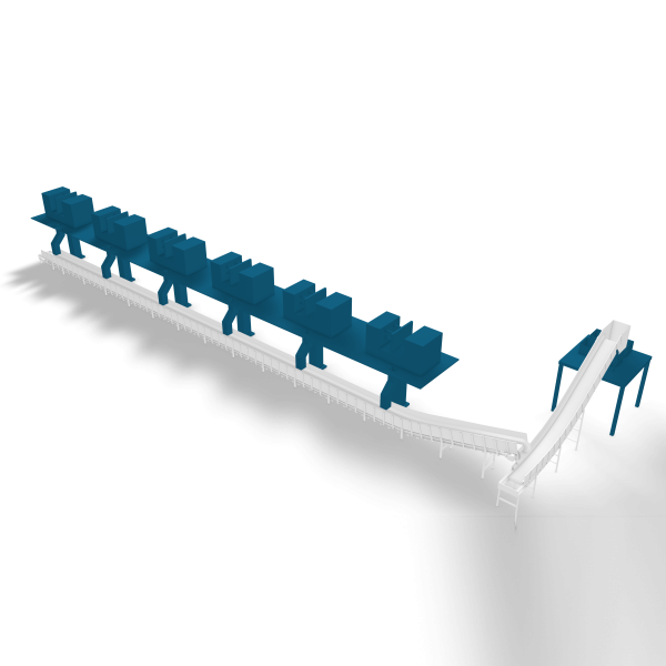 Aluminum casting conveyor | Magaldi