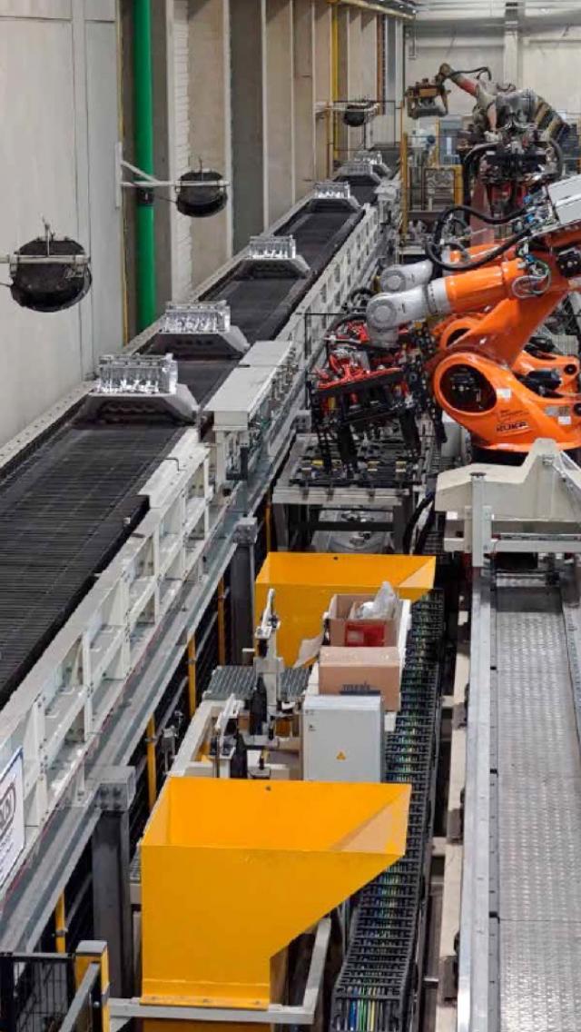 Aluminum casting conveyor | Magaldi