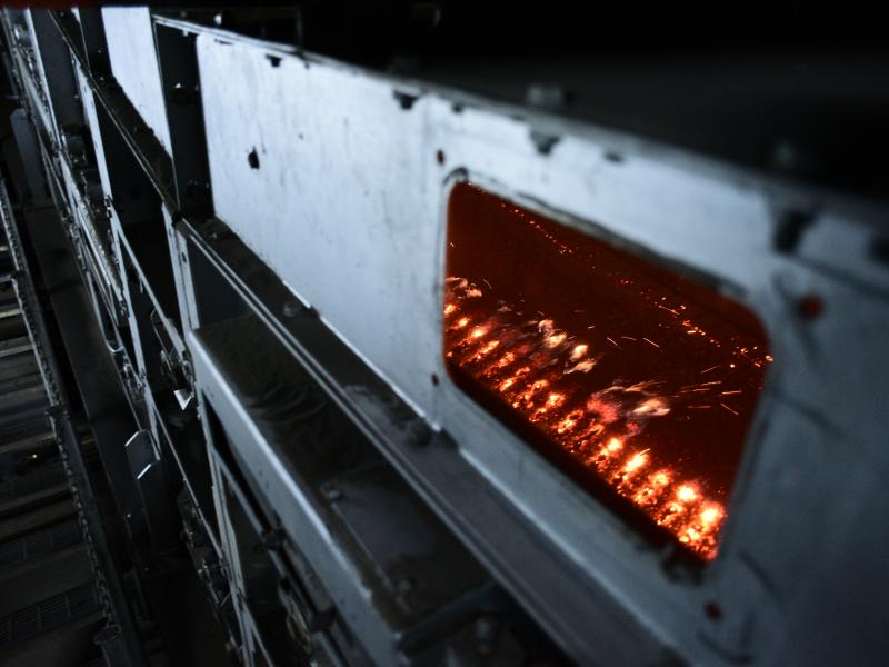 Dry bottom ash postcombustor | Magaldi