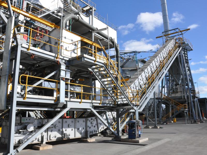 Dry bottom ash handling system | Magaldi