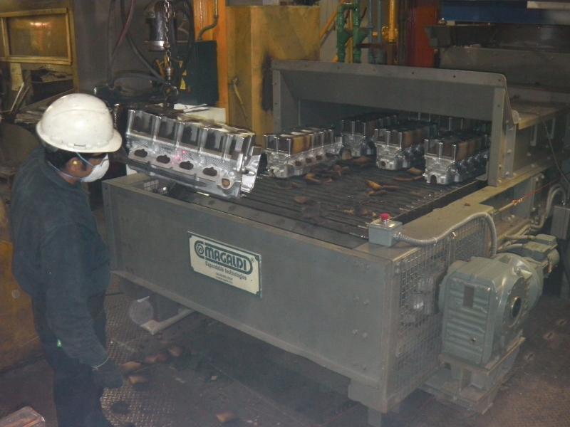 Aluminum casting cooler | Magaldi