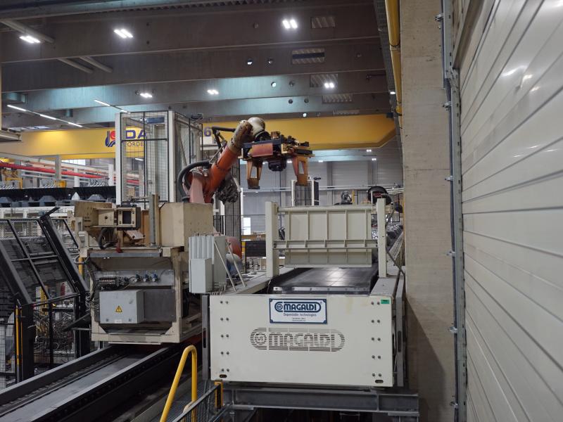 Aluminum casting conveyor | Magaldi