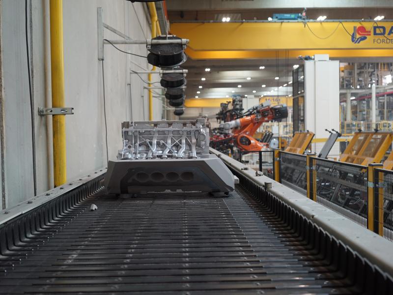 Aluminum casting conveyor | Magaldi
