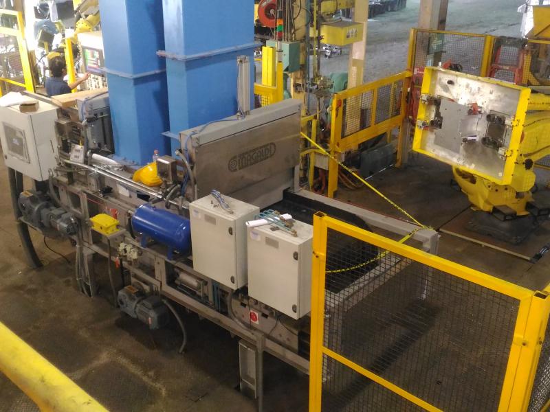 Air quenching conveyor | Magaldi