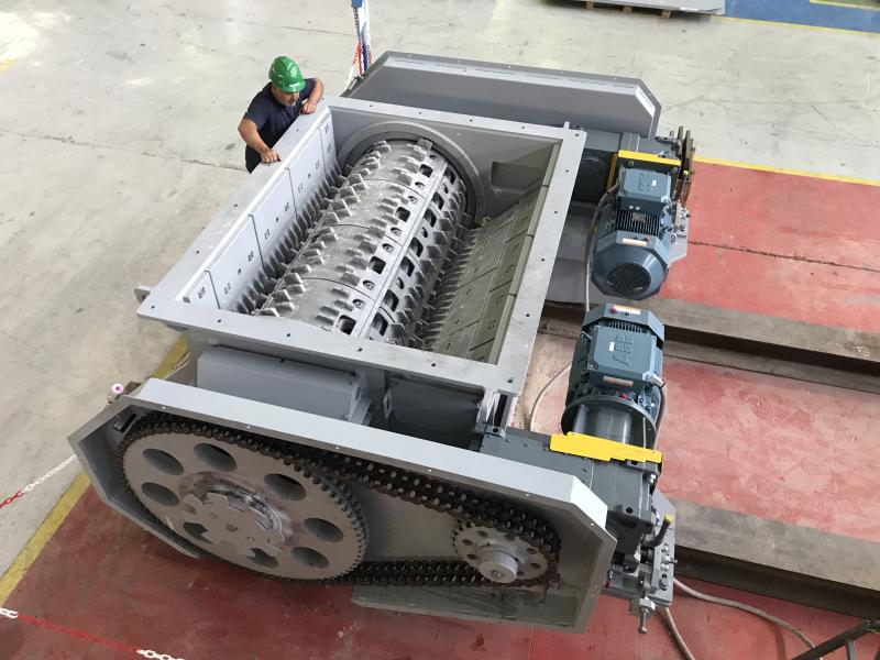 Heavy-duty single roll crusher | Magaldi