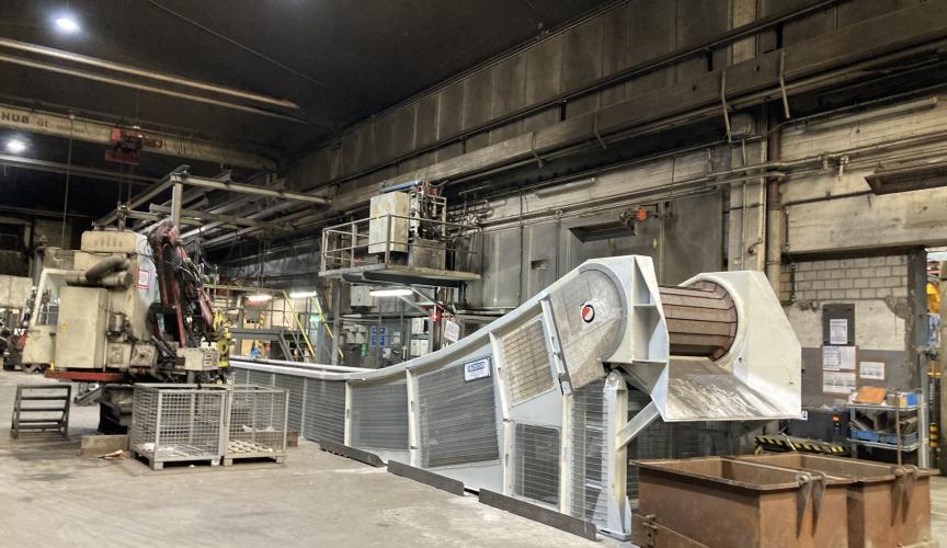 Next-Level Foundry Solutions: Magaldi Superbelt® conveyor for casting ...
